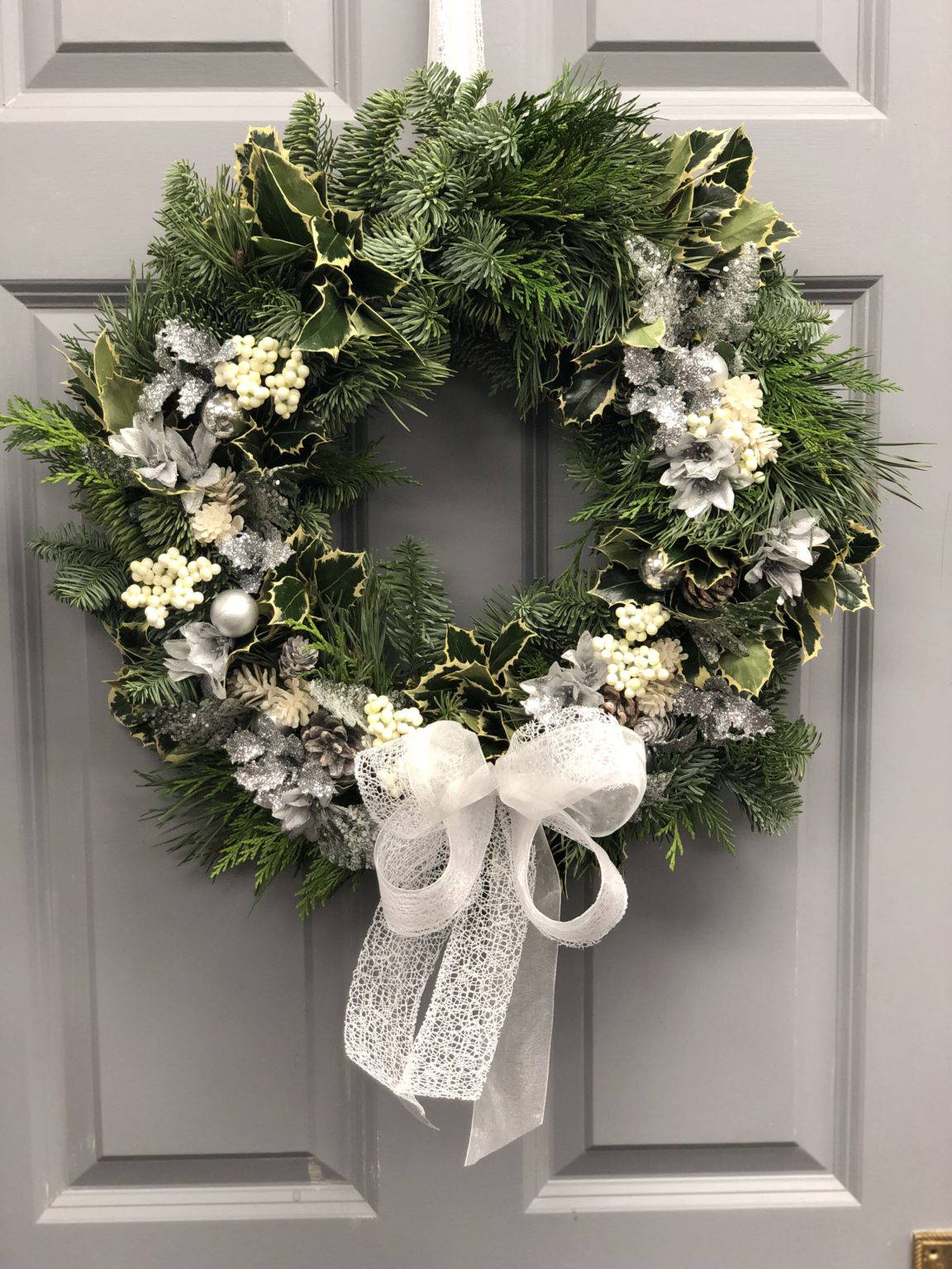 Christmas Door Wreath | Daisy Chain